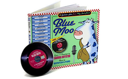 Blue Moo by Sandra Boynton - - Fat Brain Toys