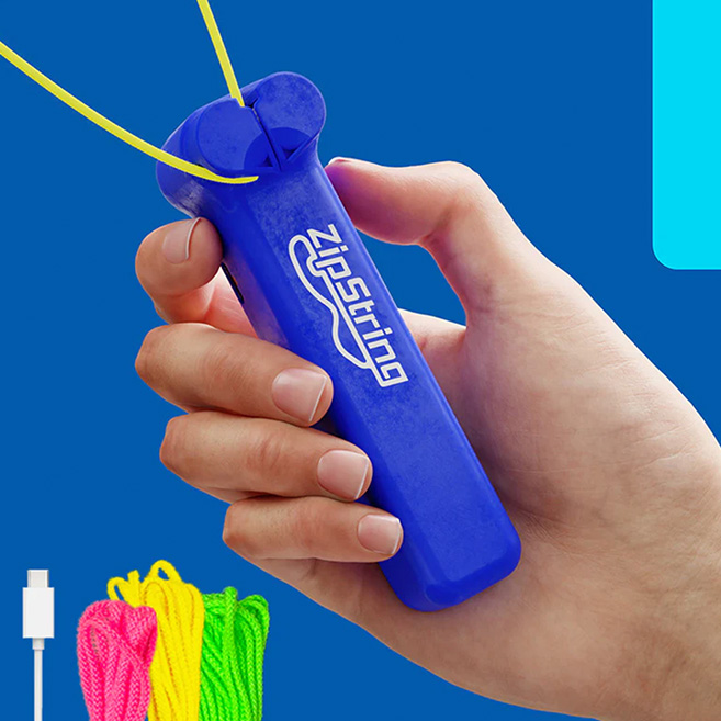 Original Zipstring Toy - Blue - Best Active Play for Ages 4 to 12