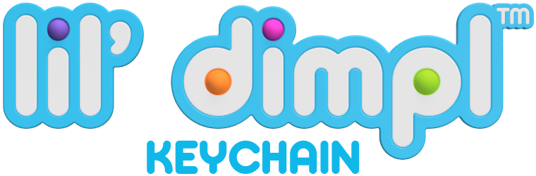 Lil Dimpl Keychain Logo