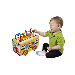 Alex Jr. Rolling Busy Bus - - Fat Brain Toys