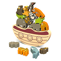 Balance Boat Endangered Animals - - Fat Brain Toys