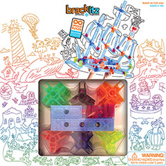 Brackitz Inventor 170 Piece Set - - Fat Brain Toys