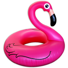 Pink Flamingo Pool Float - - Fat Brain Toys