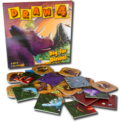 Draw 4: Dig for Dinos! - - Fat Brain Toys