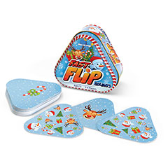 Fast Flip Mini Matching Game - Holidays - - Fat Brain Toys
