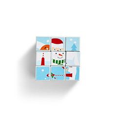 Holiday Twist Puzzle Cube - - Fat Brain Toys