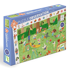 Little Friends Garden 35pc Observation Puzzle + Poster