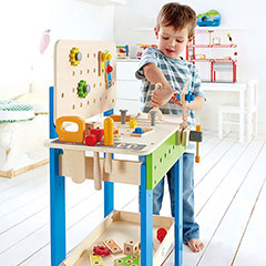 Hape Master Workbench - - Fat Brain Toys