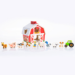 Shape Sorting Barn - Best Early Learning Toys for Babies