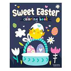 Sweet Easter Coloring Book - Best Arts & Crafts for Ages 3 to 6