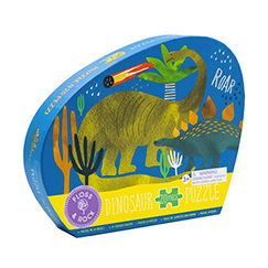 Dino 20 pc Puzzle - Best Puzzles for Ages 3 to 6 - Fat Brain Toys