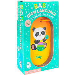 Baby's First Words Sign Language Flash Cards - Best for Ages 1 to 6