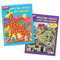 Highlights Amazing Mazes - 2 Book Set - - Fat Brain Toys