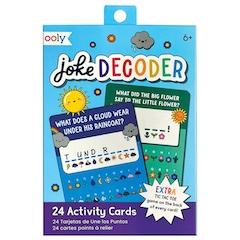 Joke Decoder Activity Cards - Best Brainteasers for Ages 6 to 11