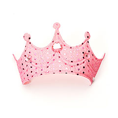 Princess Soft Crown - Pink - - Fat Brain Toys