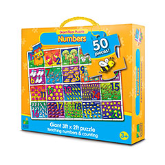 Giant Floor Puzzle - Numbers - - Fat Brain Toys