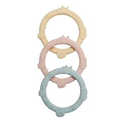 Wild Teething Ring Set - - Fat Brain Toys