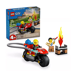 LEGO City Fire - Fire Rescue Motorcycle - - Fat Brain Toys