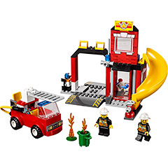 LEGO Juniors - Fire Emergency - - Fat Brain Toys