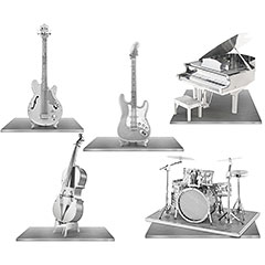 Metal Earth Musical Instrument - - Fat Brain Toys