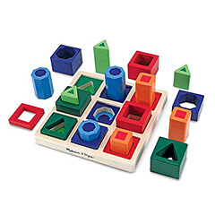 Shape Sequence Sorting Set - - Fat Brain Toys