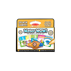 On the Go Water Wow! Splash Cards Shapes, Numbers, Colors