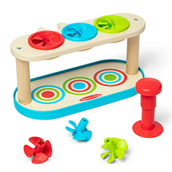 Match & Push Spinning Tops - Best Early Learning Toys for Ages 2 to 4
