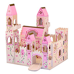 Folding Princess Castle - - Fat Brain Toys