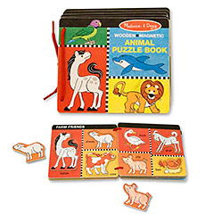 Animal Puzzle Book - - Fat Brain Toys