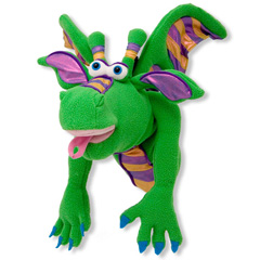 Dragon Puppet - - Fat Brain Toys