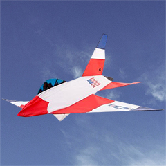 Jet Kite 3D - 42 inch - - Fat Brain Toys
