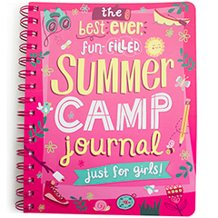 Summer Camp Journal Just For Girls - - Fat Brain Toys