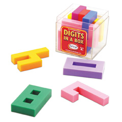 Digits in a Box - - Fat Brain Toys