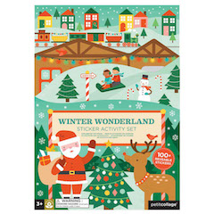 Winter Wonderland Sticker Activity Set - - Fat Brain Toys