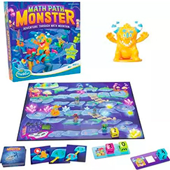 Think Fun Math Path Monster - Best Games for Ages 6 to 11
