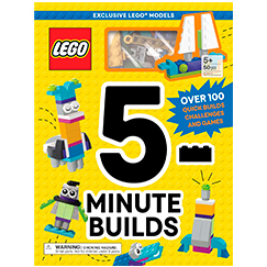 LEGO Books - 5-Minute Builds - Best Books for Ages 5 to 12