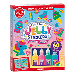 Klutz Paint & Peel Jelly Stickers - Best Arts & Crafts for Ages 6 to 7