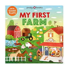 First 100 Padded Board Book - First Farm Words - Best for Ages 0 to 3