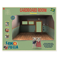 The Mouse Mansion Cardboard Room - Classroom - Best for Ages 3 to 8