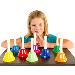 Musical Hand Bells - - Fat Brain Toys