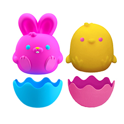 NeeDoh Bunny Or Chick - - Fat Brain Toys