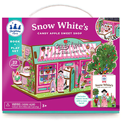 Snow White and the Seven Dwarf's Sweet Shop Small Book and Playset