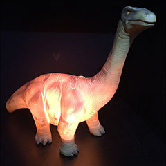 Brontosaurus Table Lamp - - Fat Brain Toys