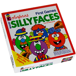 World's Smallest Colorforms Silly Faces - Best for Ages 6 to 12
