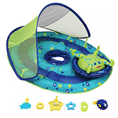Baby Spring Float Activity Center with Canopy - Octopus