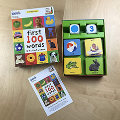 First 100 Words Activity Game - - Fat Brain Toys