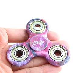 WeFidget Galaxy Tri-Bar Fidget Spinner - - Fat Brain Toys