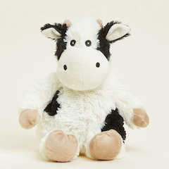 Black & White Cow Warmies - - Fat Brain Toys