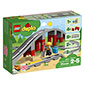 LEGO DUPLO Town - Train Bridge and Tracks - Best for Ages 2 to 6
